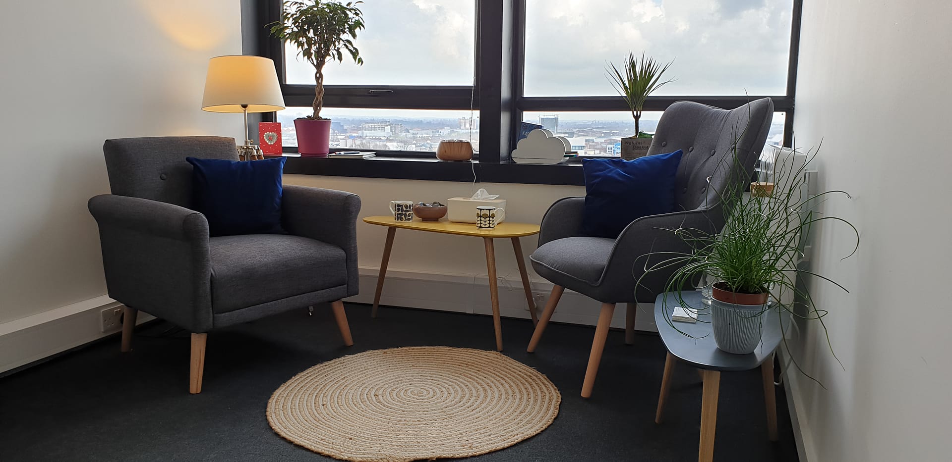 Counselling room - Elizabeth Paterson Therapist and Counsellor